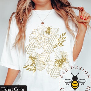 Comfort Colors Bee Tshirt, Save the Bees Shirt, Bee Tee, Bee Shirt ...