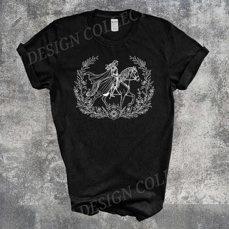Vintage Floral Knightcore T-shirt: Medieval Warrior Tee - Etsy