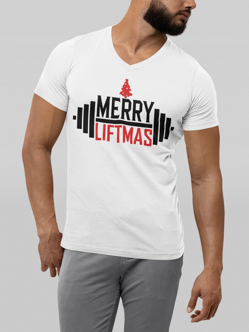 Merry Liftmas Shirt Christmas Weightlifting Shirt Xmas - Etsy
