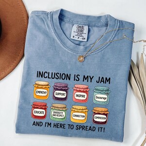 Inclusion is My Jam Shirt: Autism Awareness SPED Teacher Tee - Etsy