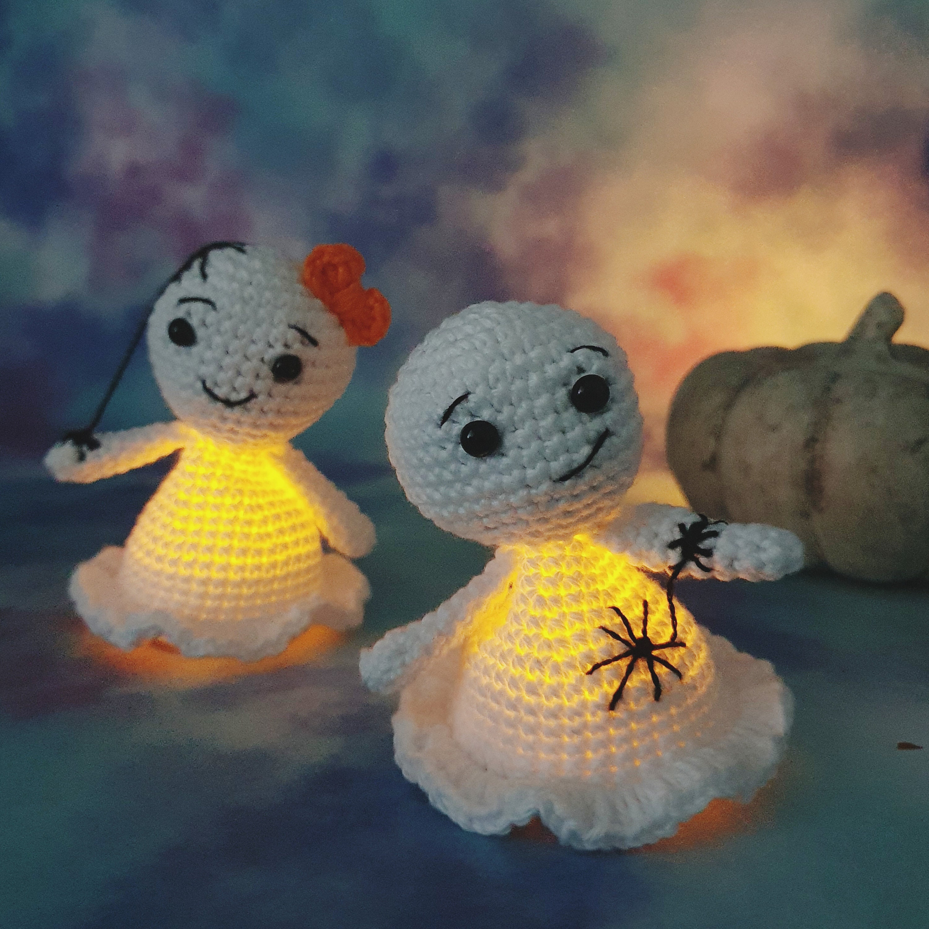 Crochet Pattern bonny & BOO the Little Glowing - Etsy