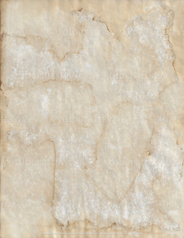 10 Tea Dyed/stained Papers for Junk Journaling, Grunge, Grungy, Unique ...