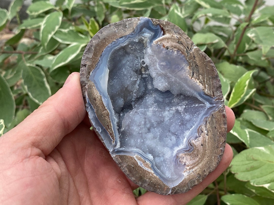 Round Polished Geode Found in Utah Rare Geodes - Etsy