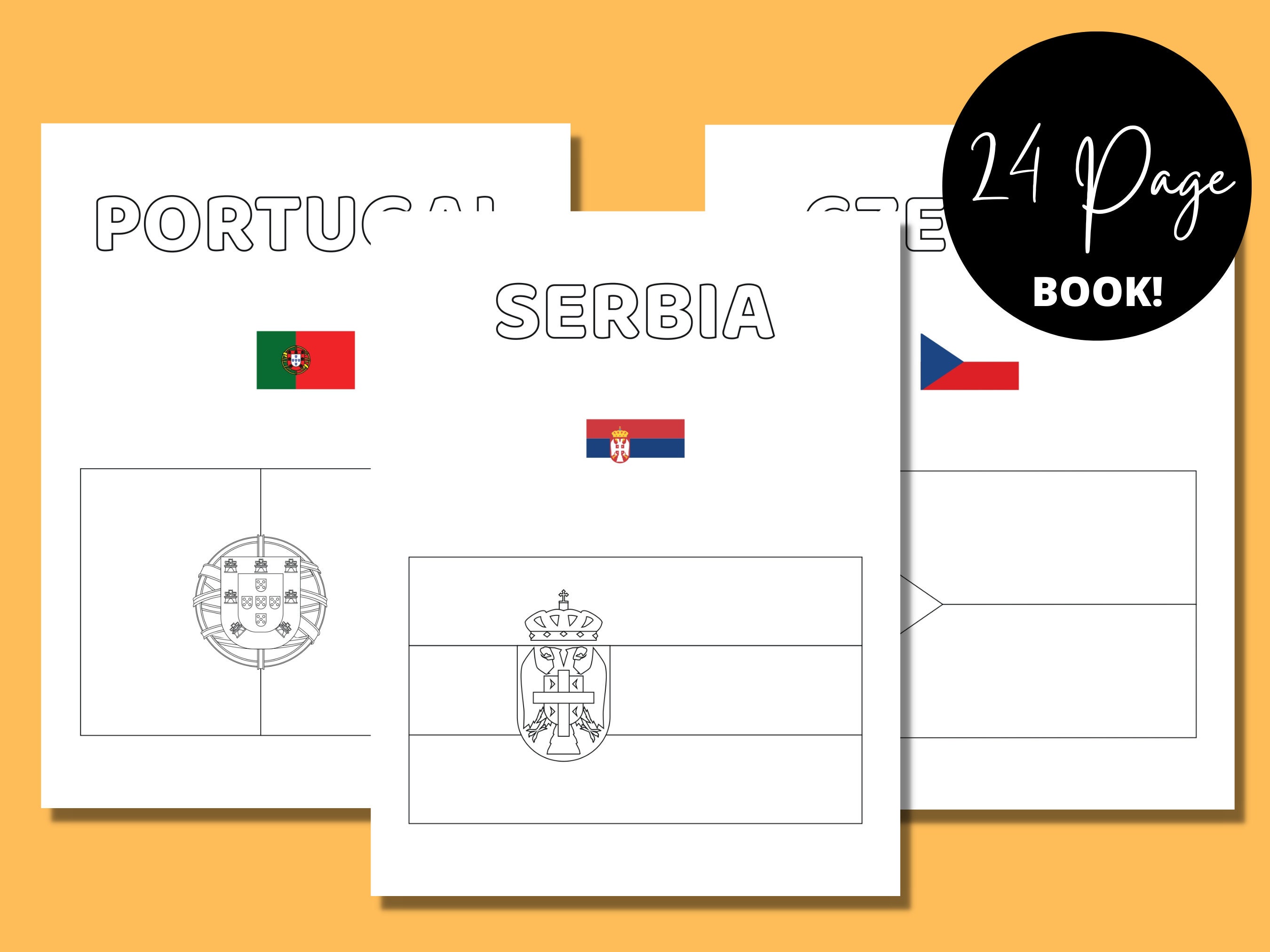 Flags Coloring Book Adult Coloring Book Flags Gifts Custom - Etsy