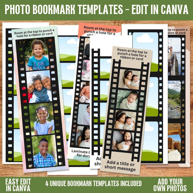 Photo Bookmark - Etsy