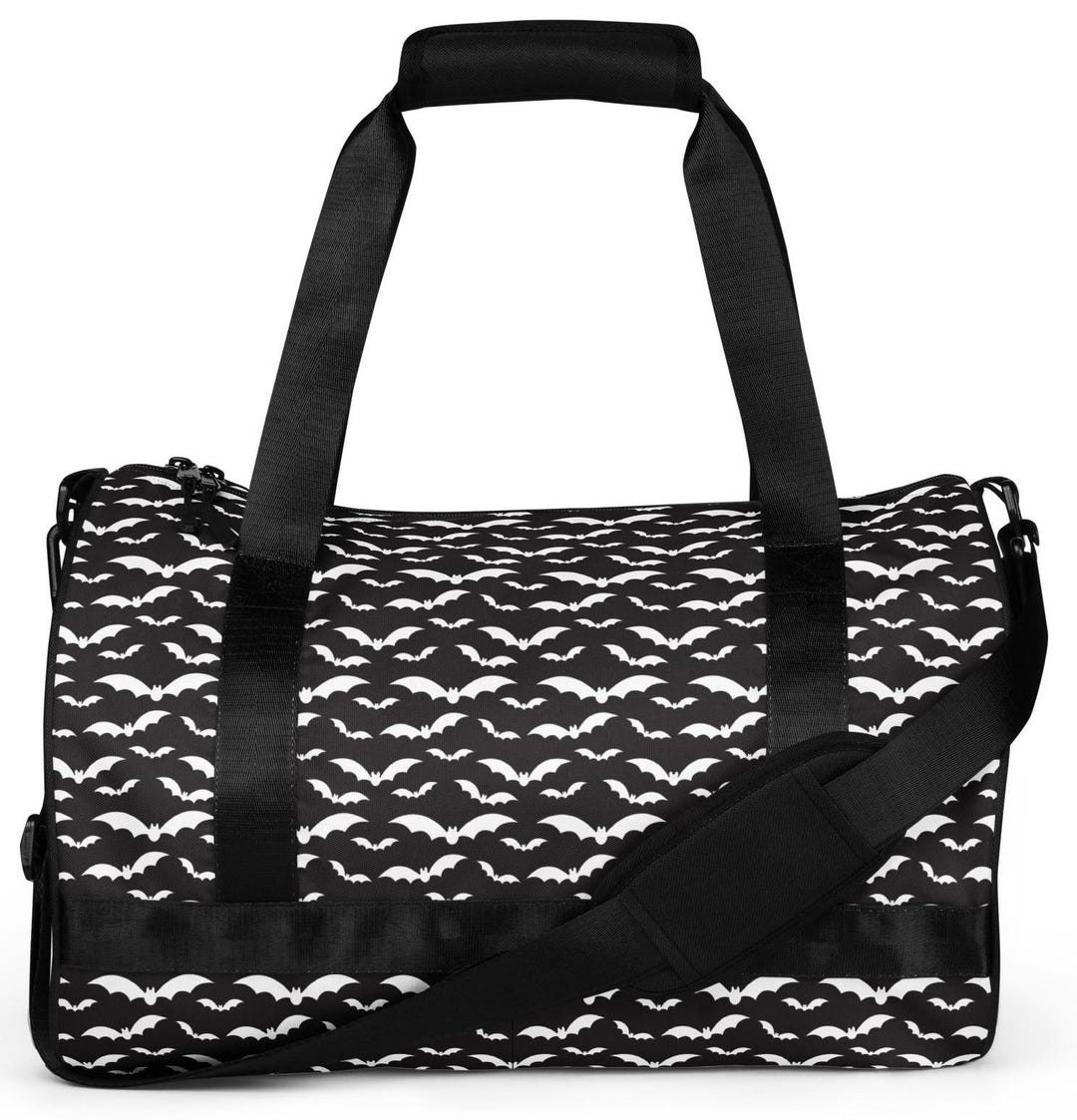 Bats All-over Print Duffel Bag: Gothic Horror Travel Gym Bag - Etsy