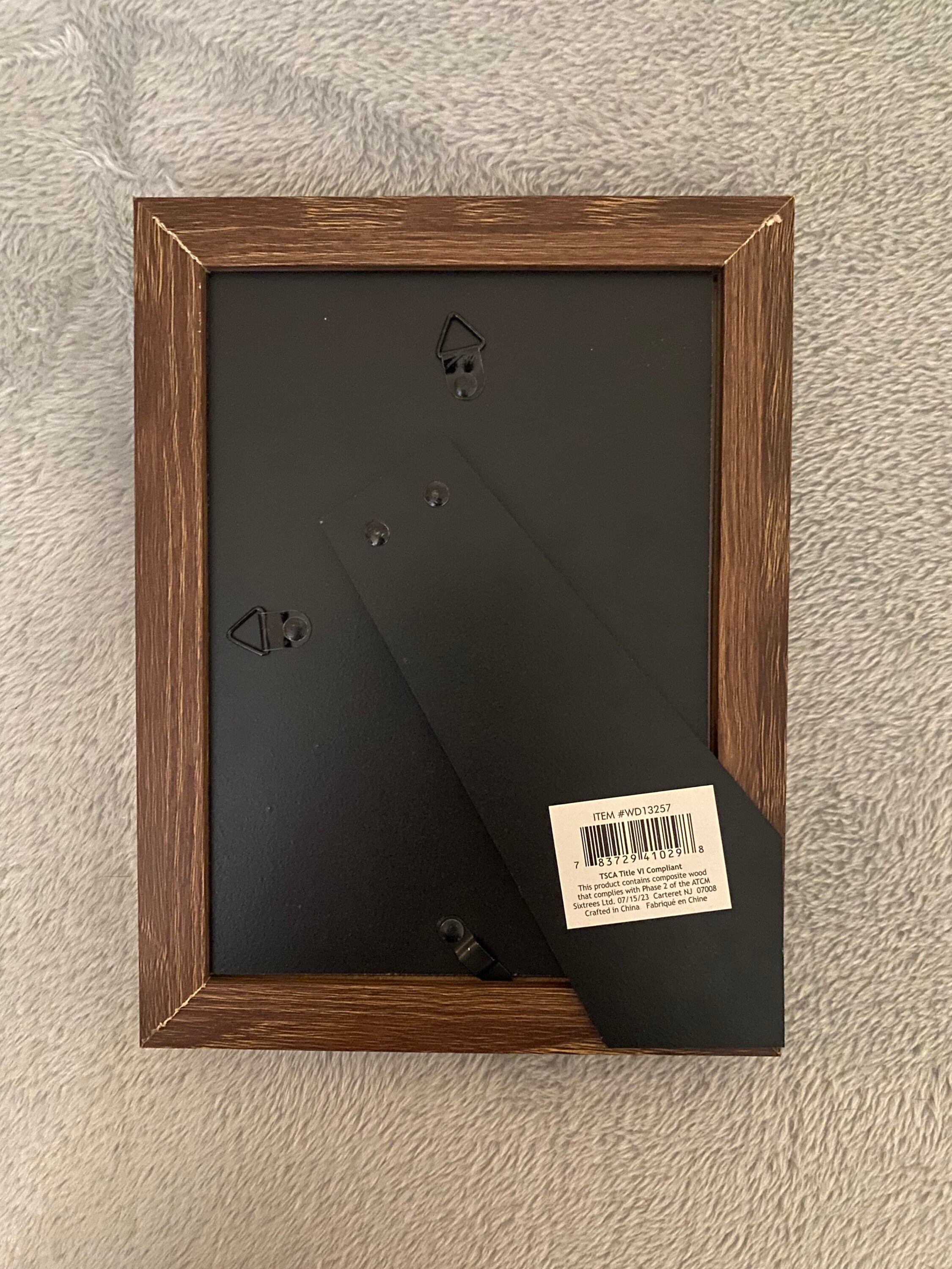 Yellow Vintage Stamp Art in Wooden Frame - Etsy