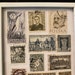 Black Vintage Stamp Art in Black and White Frame - Etsy