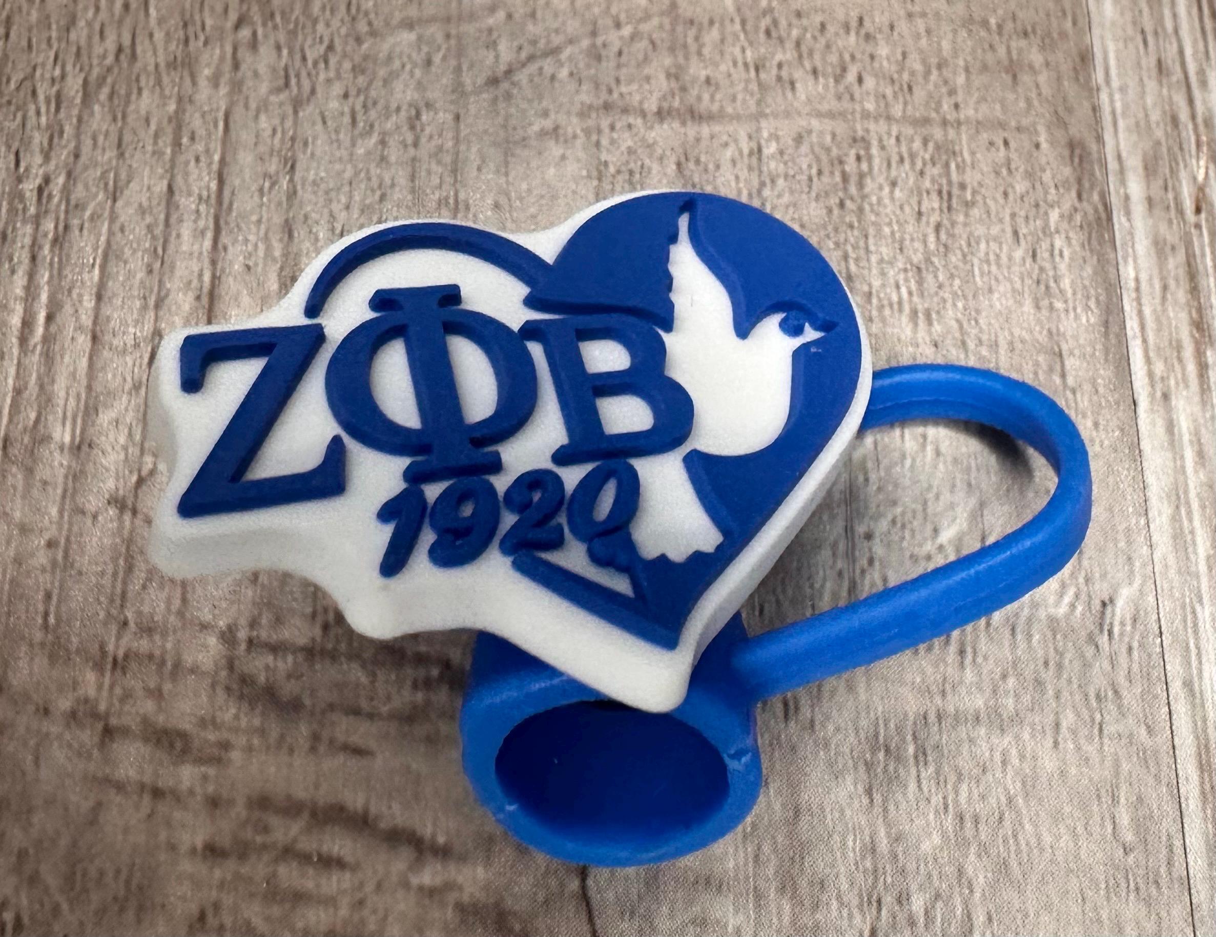 Zeta Phi Beta Sorority Stanley Straw Cover Caps (2-piece Set) ! JUST-IN ...