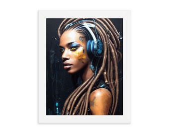 Cyberpunk African - Etsy