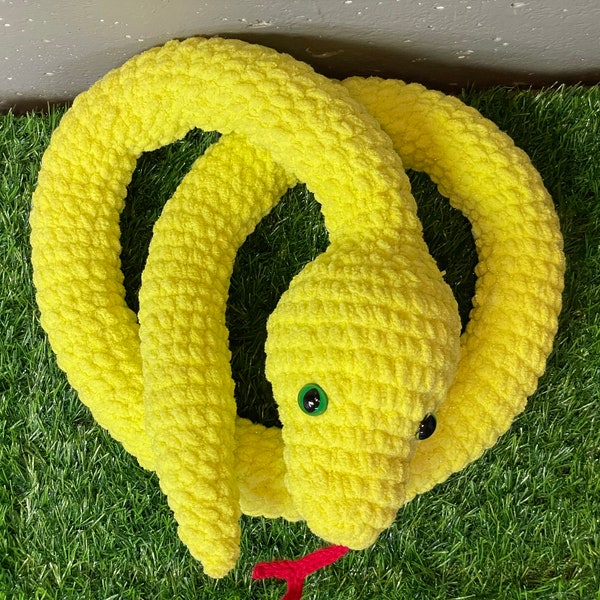 Crochet Snake - Etsy Canada