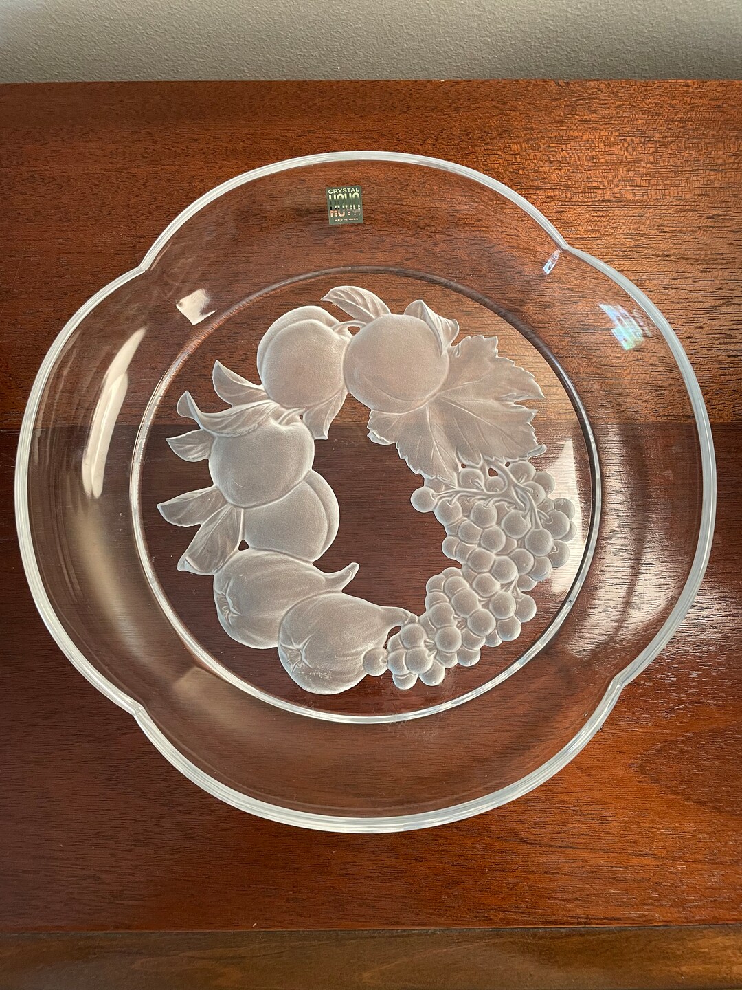 Hoya Crystal Pomona Fruit Bowl - Etsy