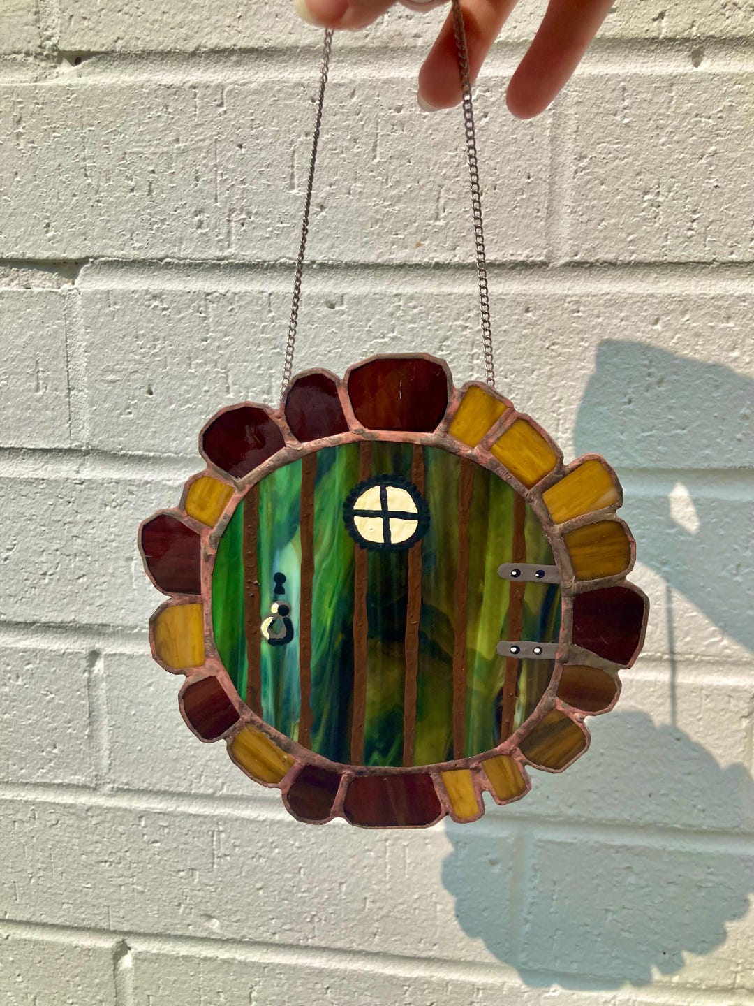 Stained Glass Wizard, Magical Art, Fairy, Whimsical, Cottage Core ...