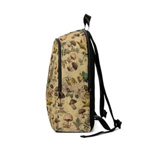 Vintage Mushroom Backpack Goblincore Dark Cottagecore Backpack ...