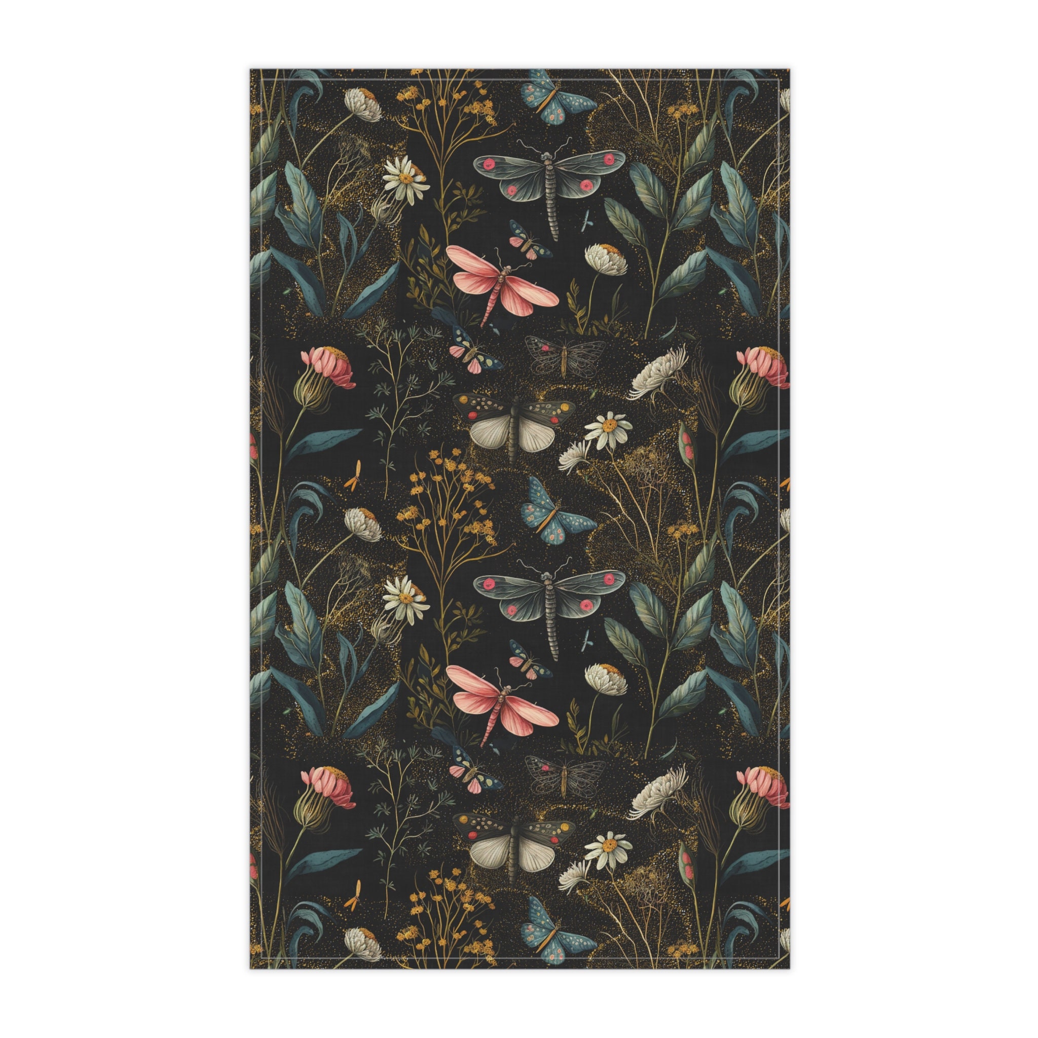 Personalized Whimsigoth Cottagecore Kitchen Towel Custom - Etsy