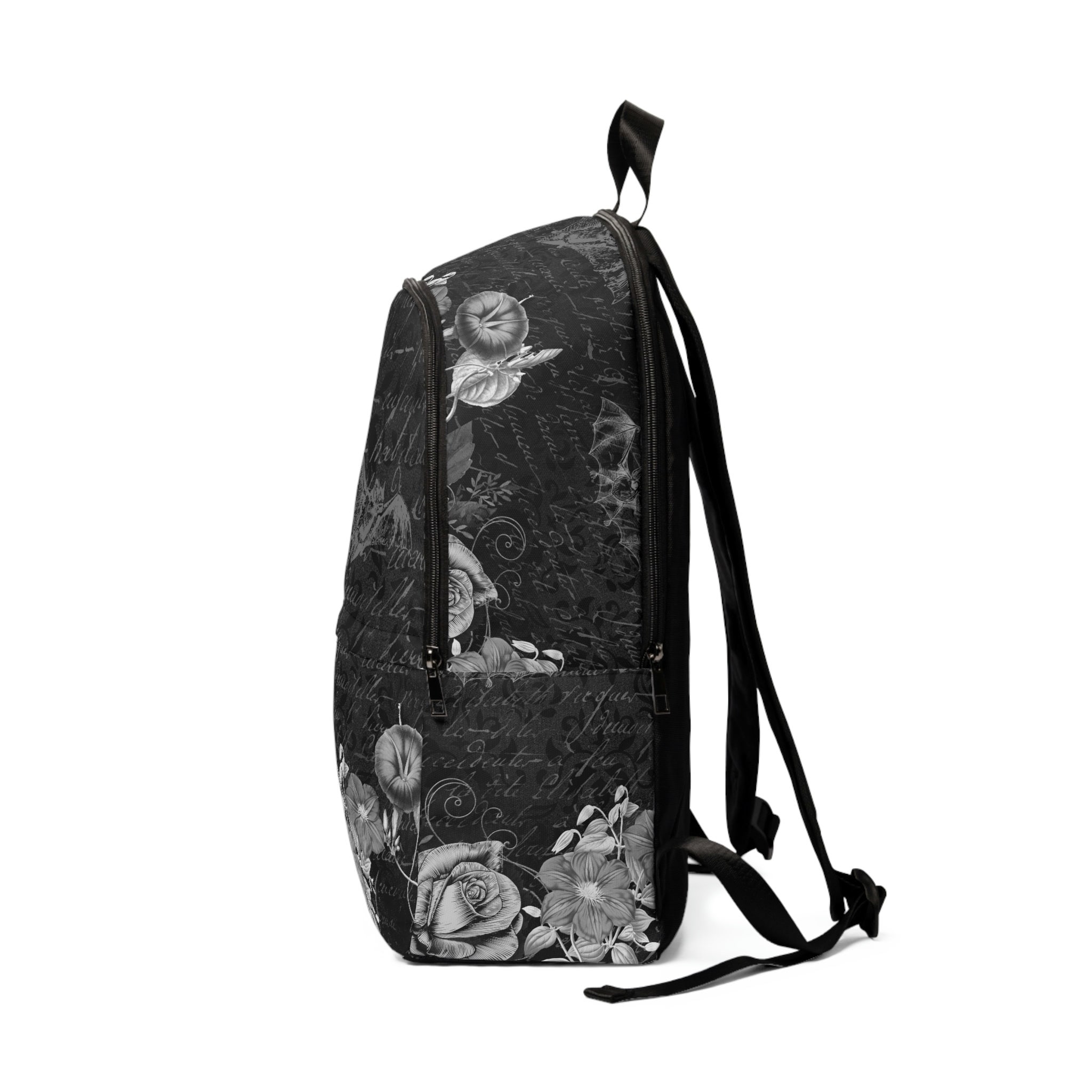 Bats Backpack Goth Backpack Witchy Backpack Dark Cottagecore - Etsy