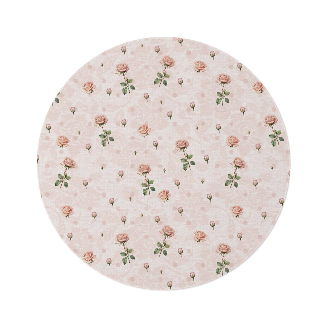 Coquette Round Rug Coquette Room Decor Pink Rug Cottagecore - Etsy