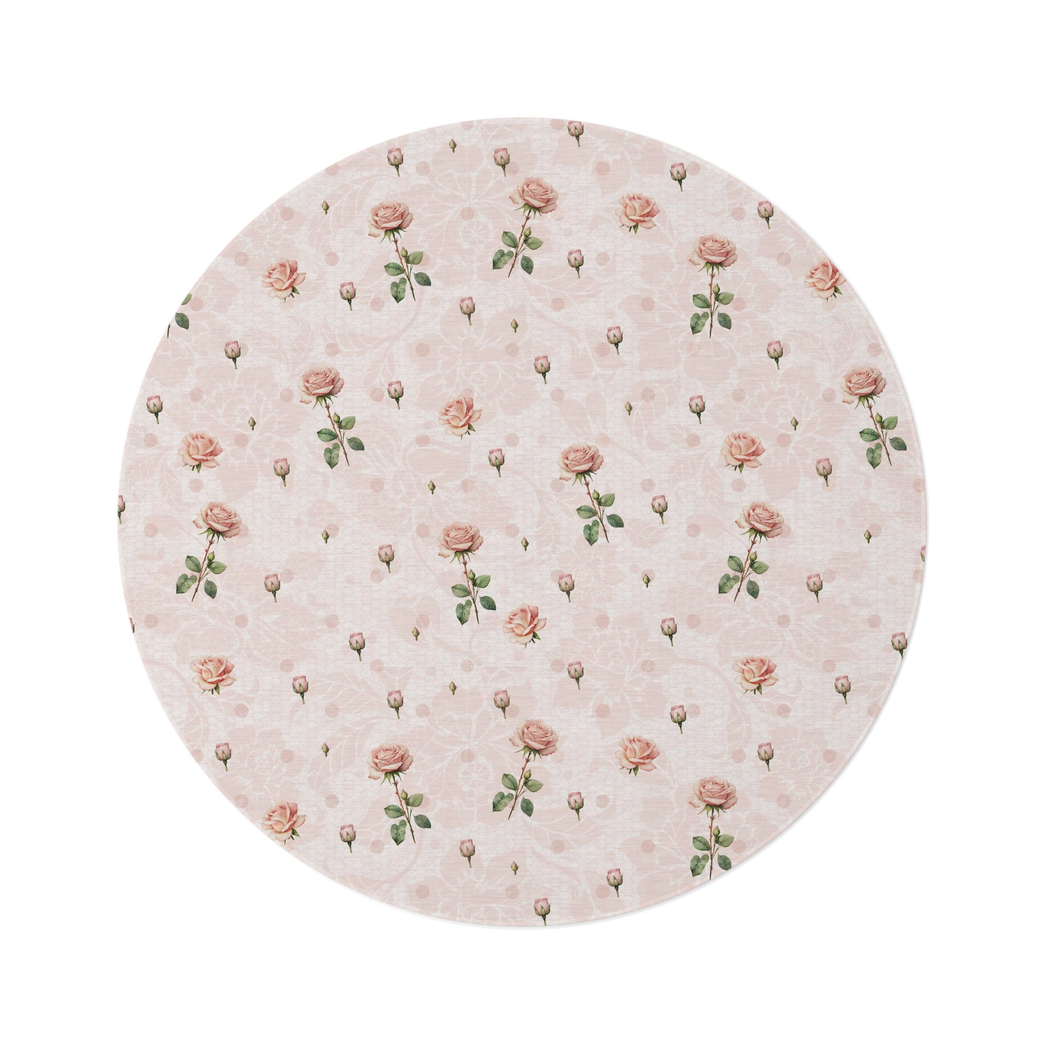 Coquette Round Rug Coquette Room Decor Pink Rug Cottagecore - Etsy