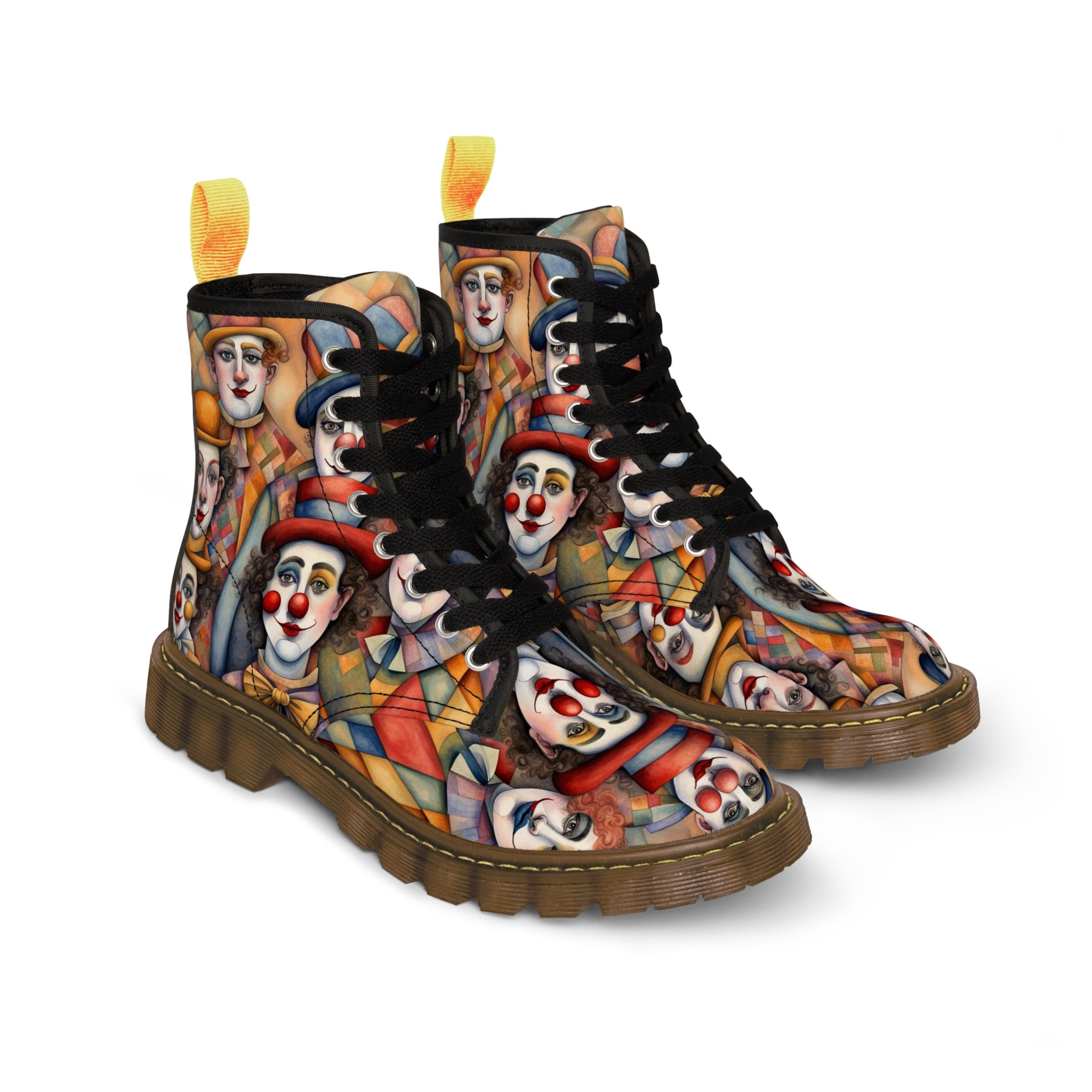 Clowncore Clown Boots Vegan Boots Clowncore Boots Weirdcore Boots Goth ...