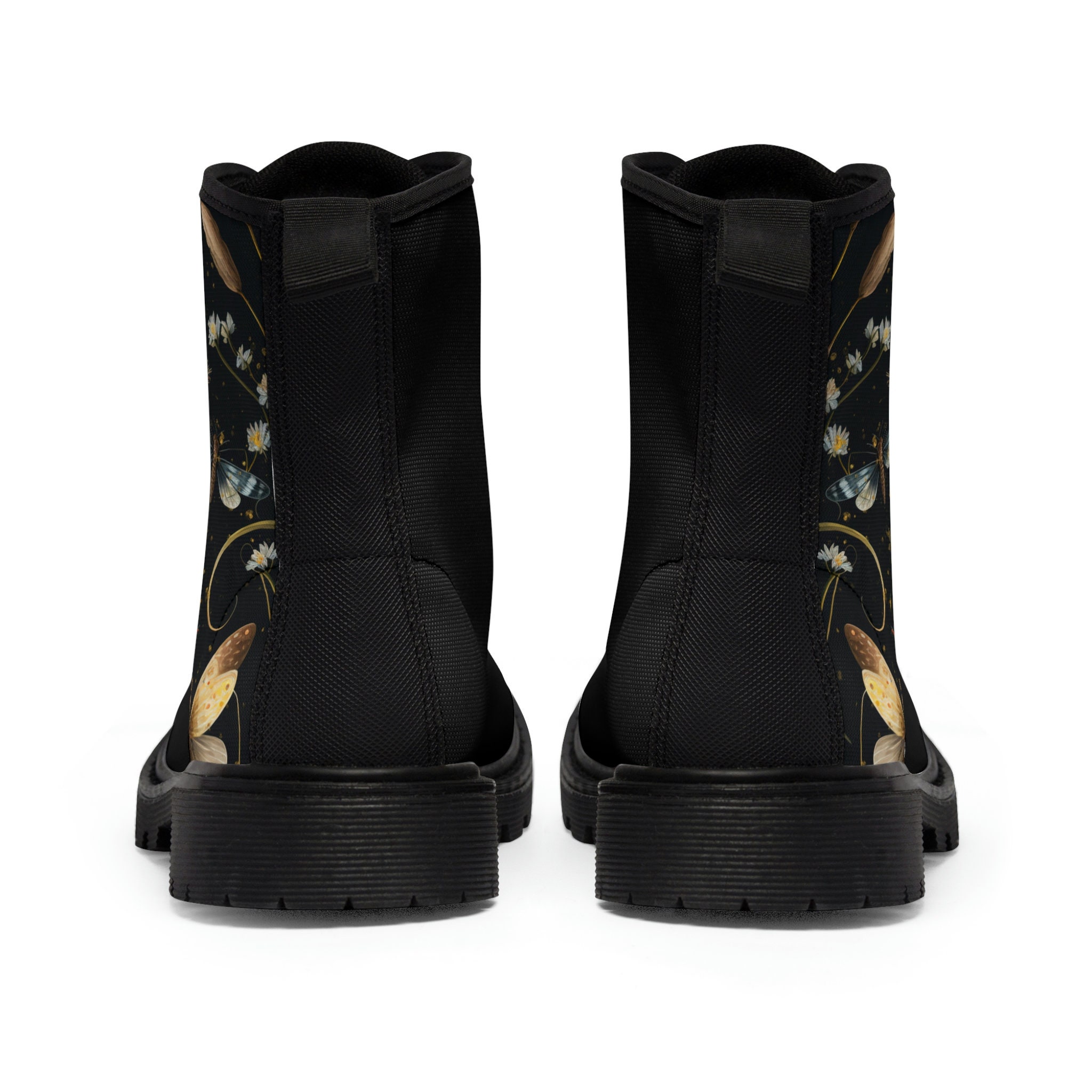 Cottagecore Boots Goblincore Boots Moth Boots Vegan Boots - Etsy