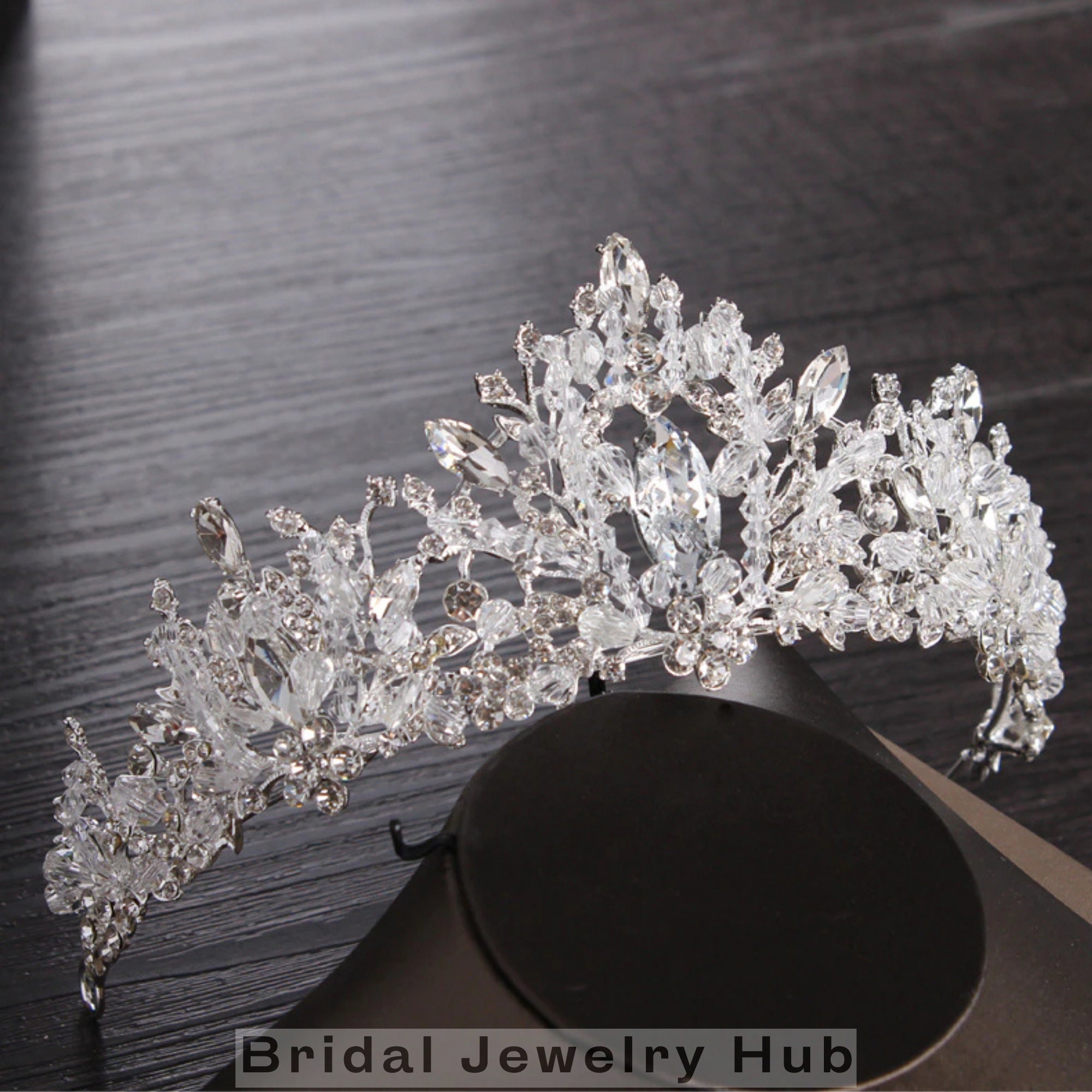 Set of 3 Bridal Tiara Set Tiara for Women Wedding Hair Piece Bridal ...