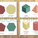 2D 3D Shapes, Flashcards, Posters, Printable, Teaching Resource ...