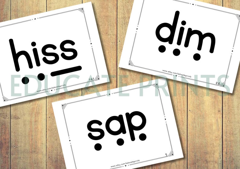 Phase 2 Flashcards, Phonics Flashcards, Simple, Common Words ...