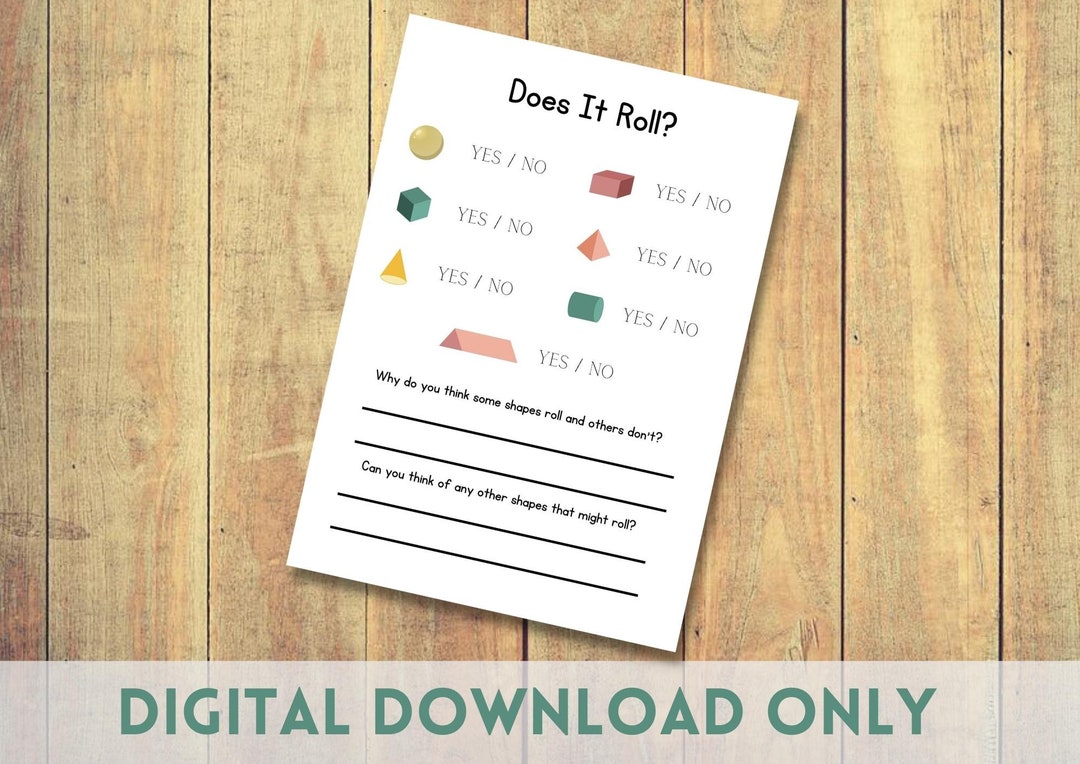 3D Shape Worksheet, Challenge Sheet, Teacher Resources, Printable ...