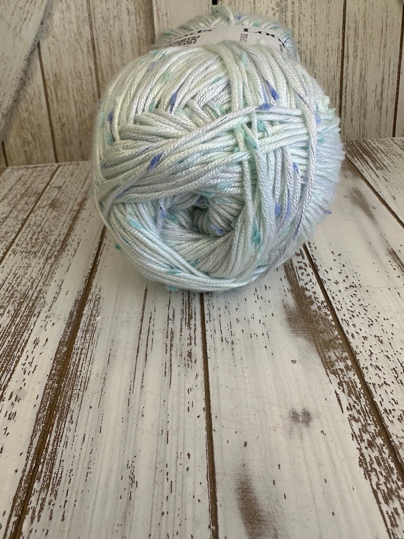 Loops and Threads Flecks Powder Blue - Etsy