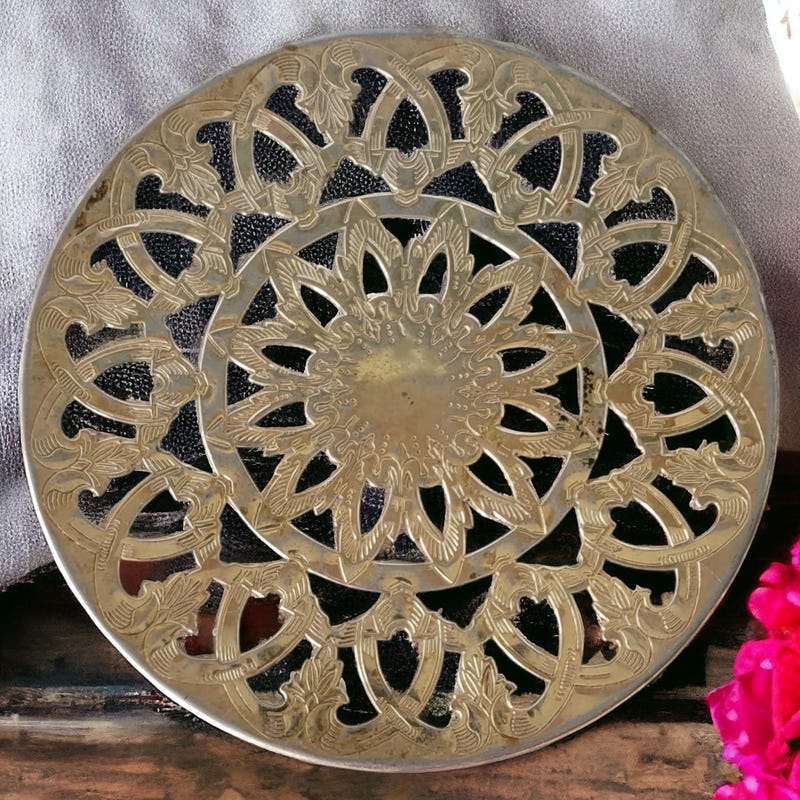 Silver Trivet - Etsy