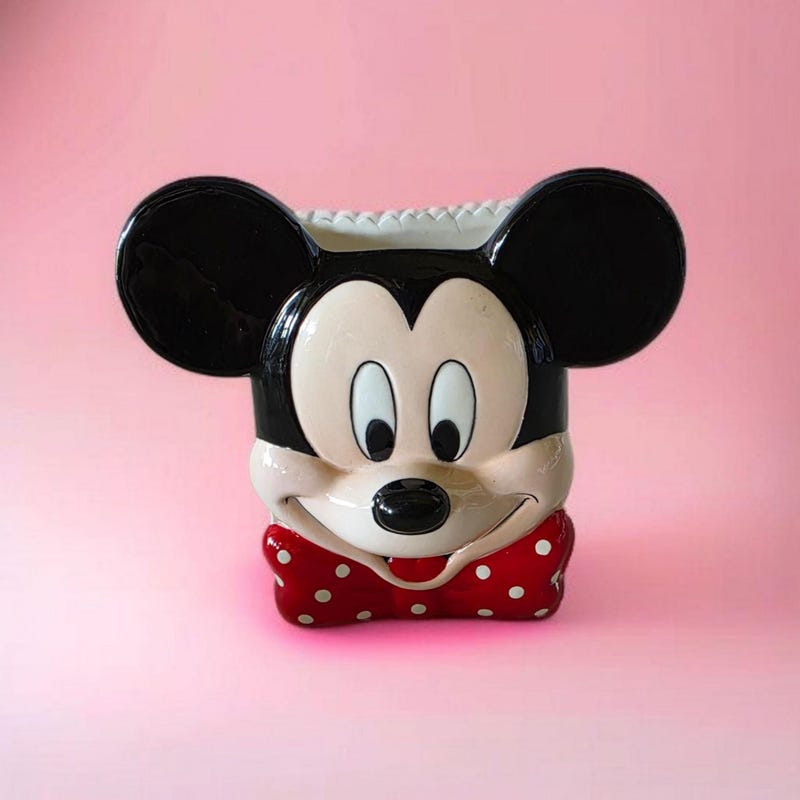 Mickey Mouse Planter - Etsy