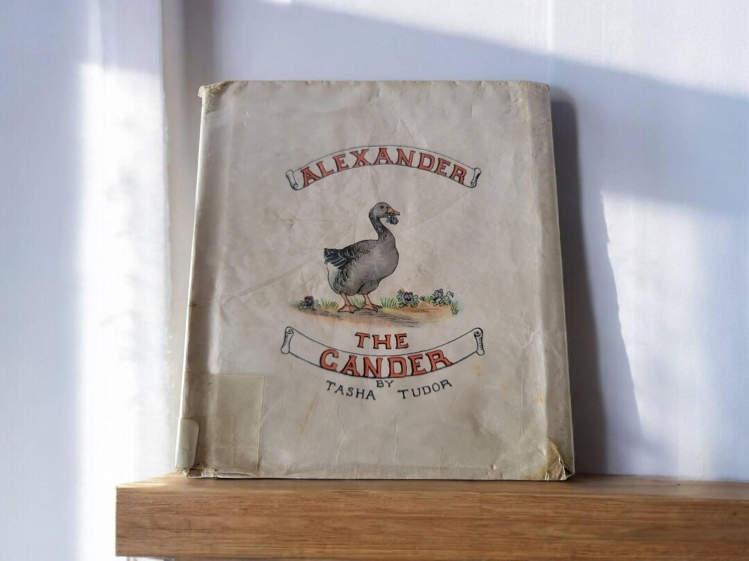 Alexander the Gander by Tasha Tudor 1961 Enlarged Edition Library Book ...