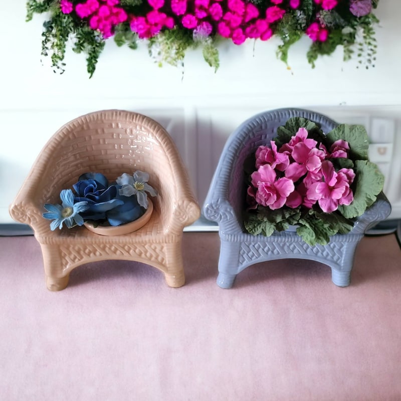 Chair Planter - Etsy