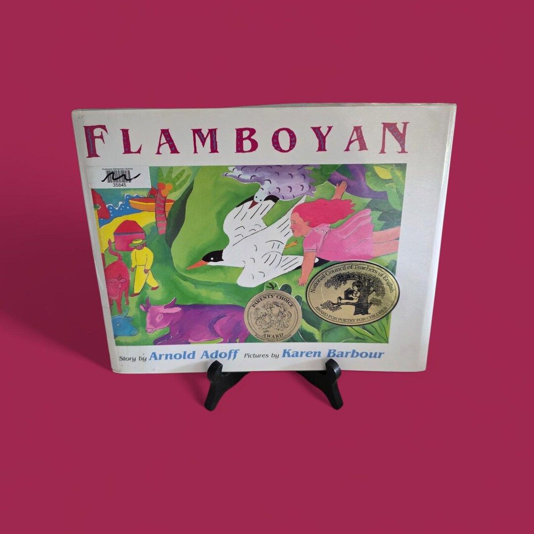 Flamboyan by Arnold Adoff First Edition 1998 Hardcover W/jacket Vintage ...