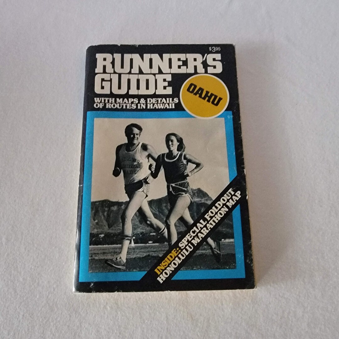 1977 Gary D. Martin Runner's Guide Oahu Honolulu Marathon Maps ...