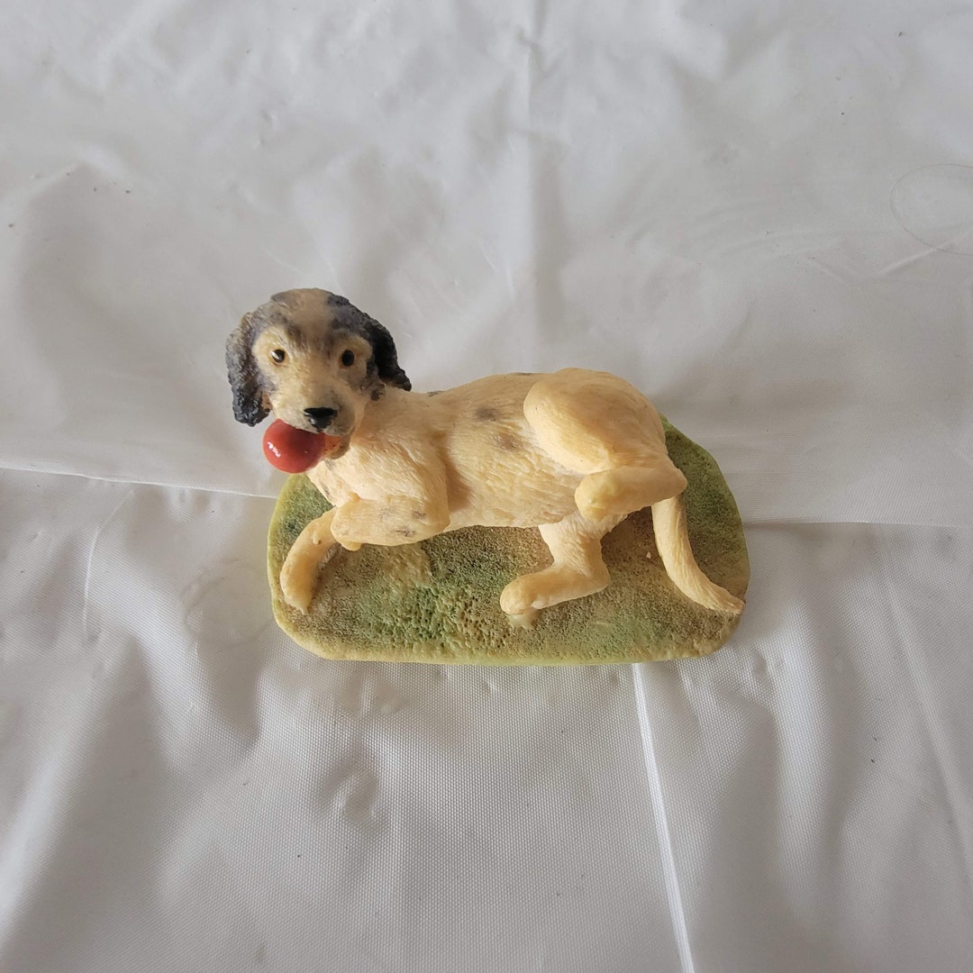 Mastercraft Hand Painted Dog Figurine, Aynsley Mastercraft Dog With ...