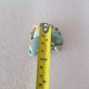 Set of Four Grey and White Kitten Refrigerator Magnets Plastic Vintage ...