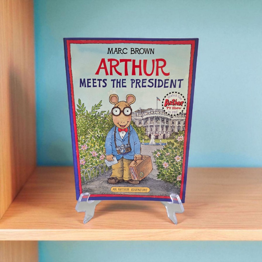 Arthur Meets the President by Marc Brown First Paperback Edition 1991 ...