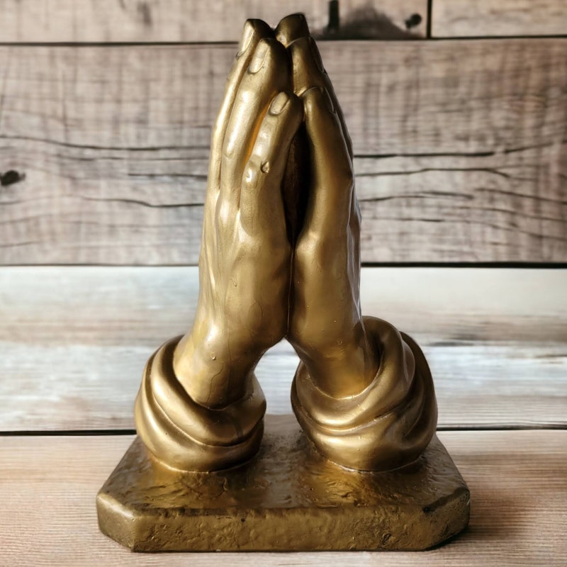 Praying Hands Statue - Etsy