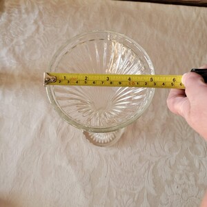 Vintage EAPG Pressed Glass Ribbed Fluted Funeral Flower Vase, Glass ...