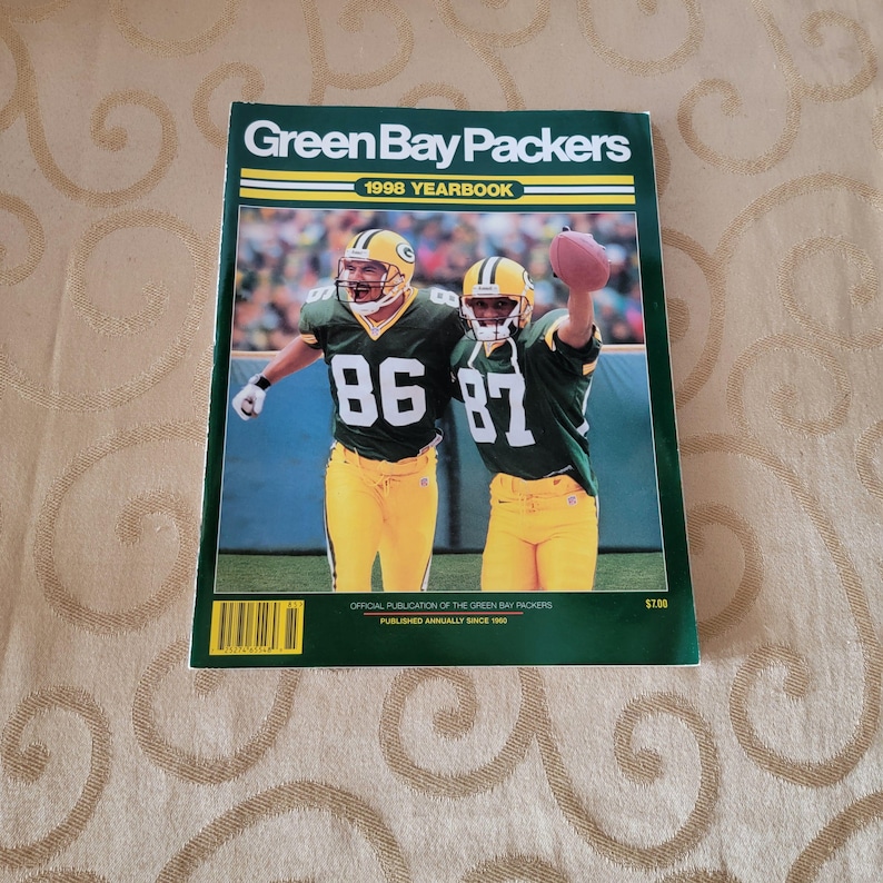 Green Bay Packers 1998 Yearbook the NFC Champion Brett Favre NFL Sport ...