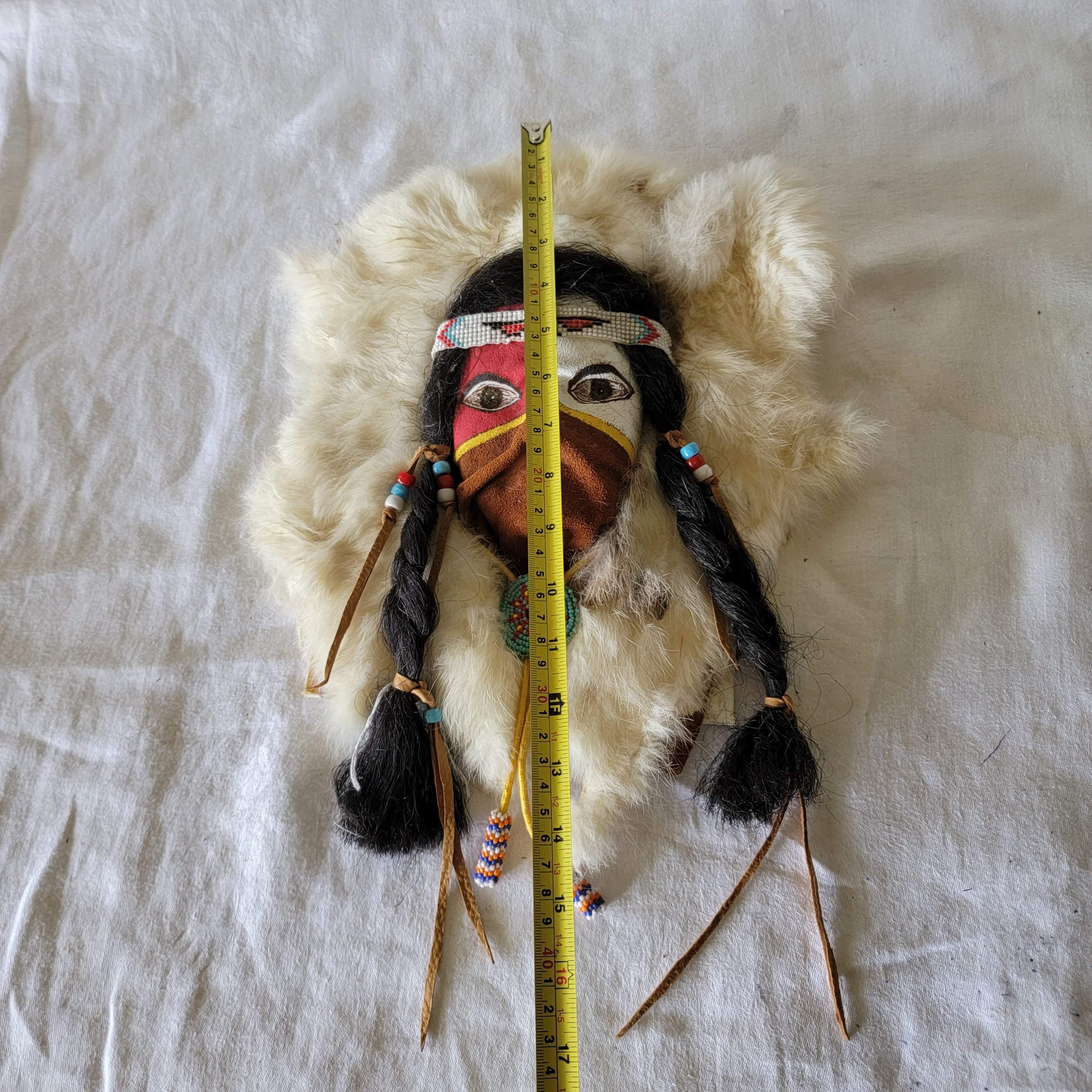 Teton Sioux War Mask Handmade by RJ Bailey Native American War Mask ...