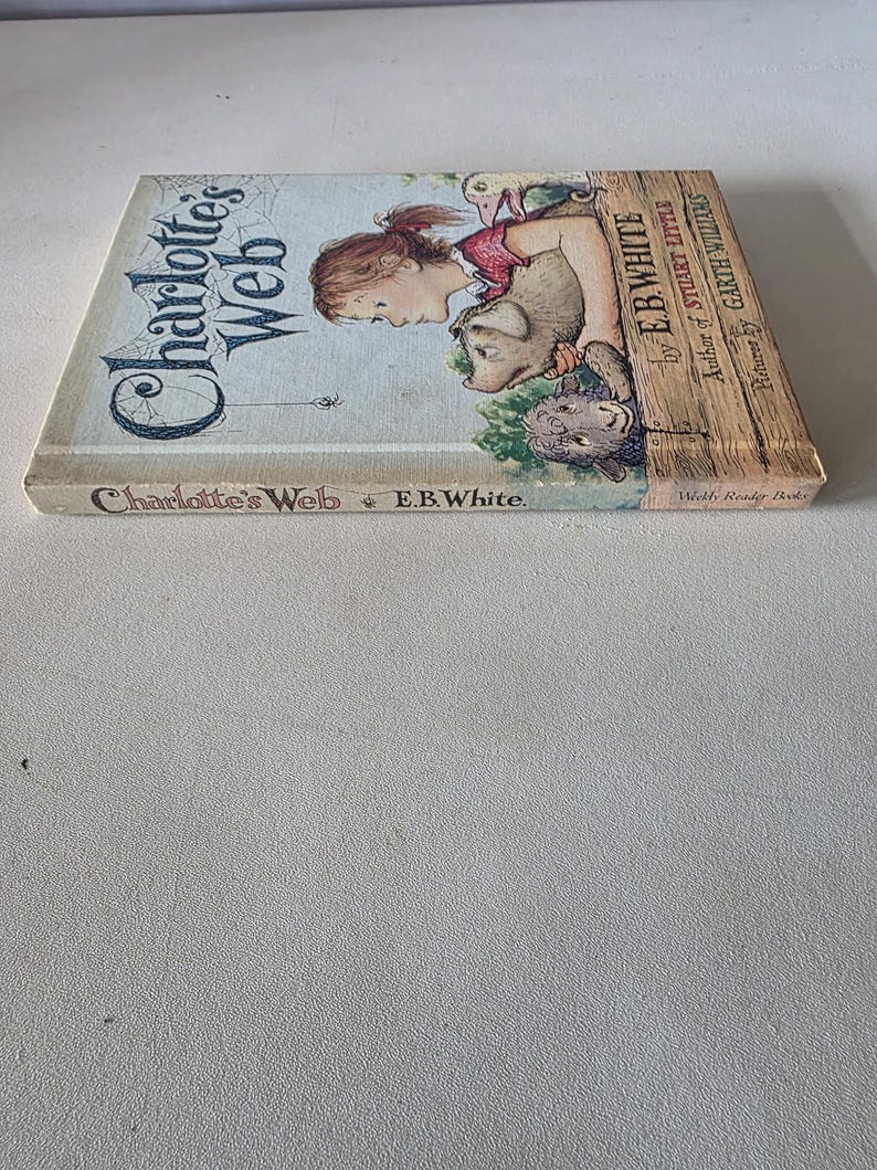 Charlotte's Web by E.B. White Vintage 1980s Weekly Reader Books Hard ...