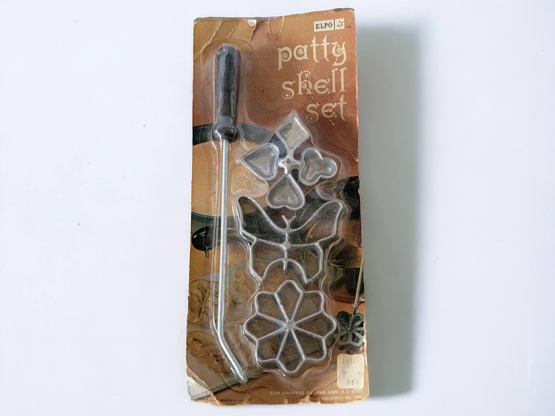 Elpo Industries Patty Shell Set Vintage 1965 #2131 Metal Butterfly ...