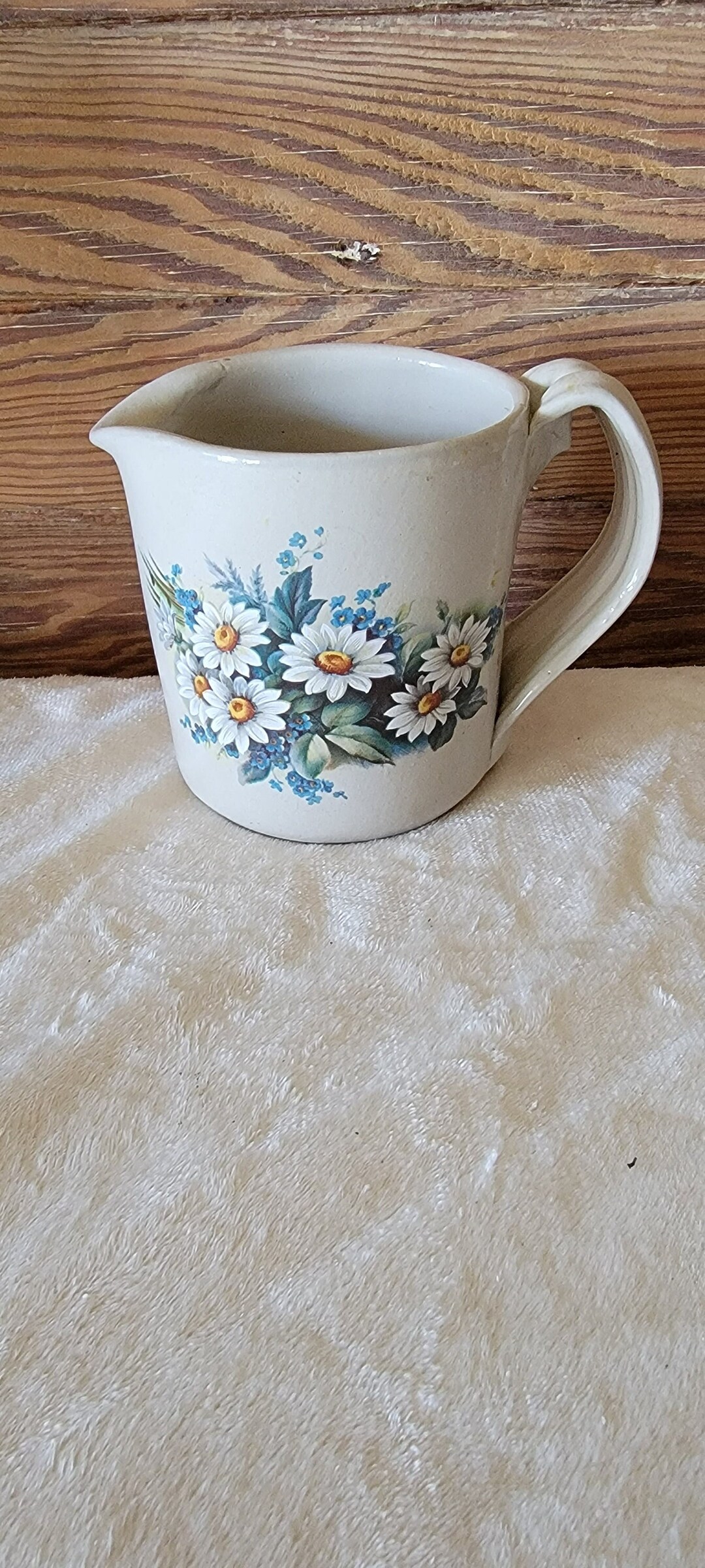 Vintage Casey Pottery Jug/pitcher With Daisy Design Marshall, Texas ...