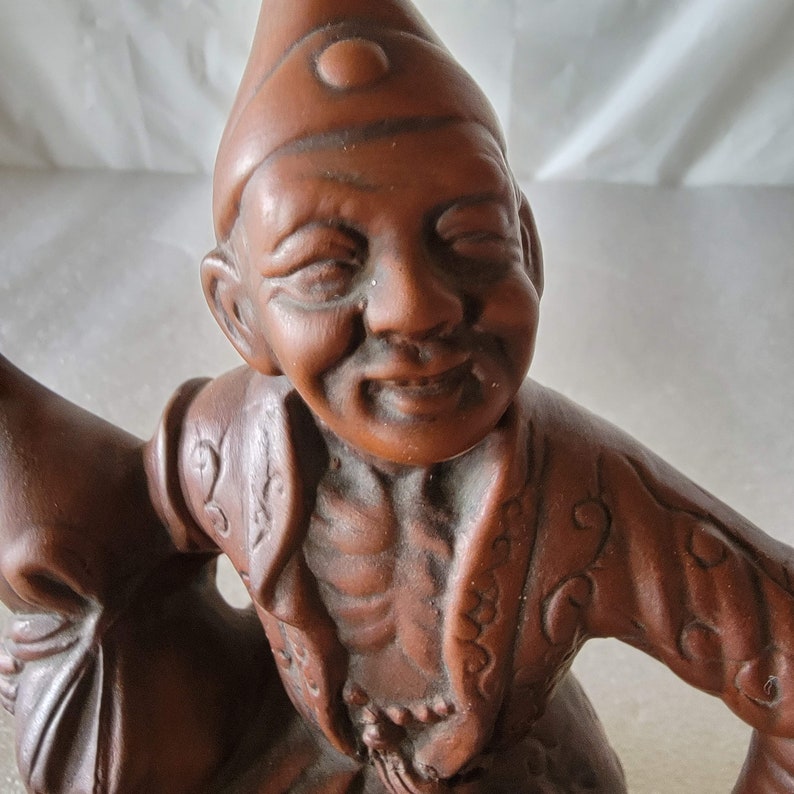 Vintage Aisha Figure of Ji Gong 1960s Mid Century Unique Collectible ...