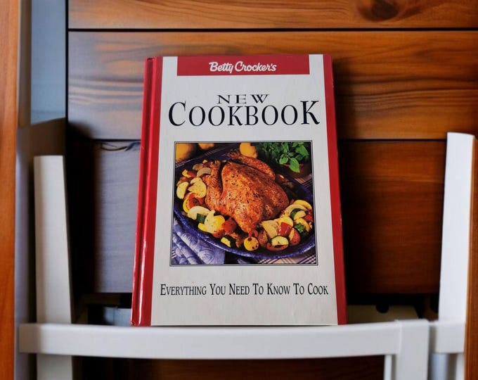 Betty Crocker's New Cookbook 1996 Cook Book Recipe Book. New Never Used ...