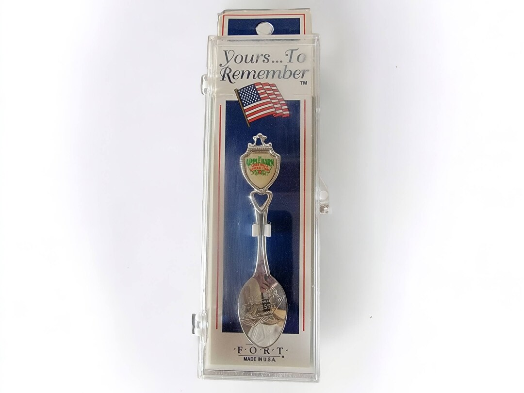 Fort Collectible Souvenir Spoon Tennessee the Apple Barn Cider Mills ...