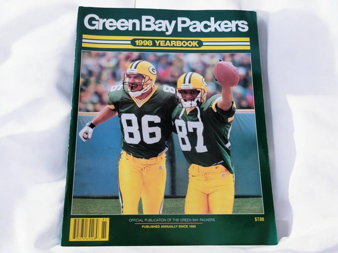 Green Bay Packers 1998 Yearbook the NFC Champion Brett Favre NFL Sport ...