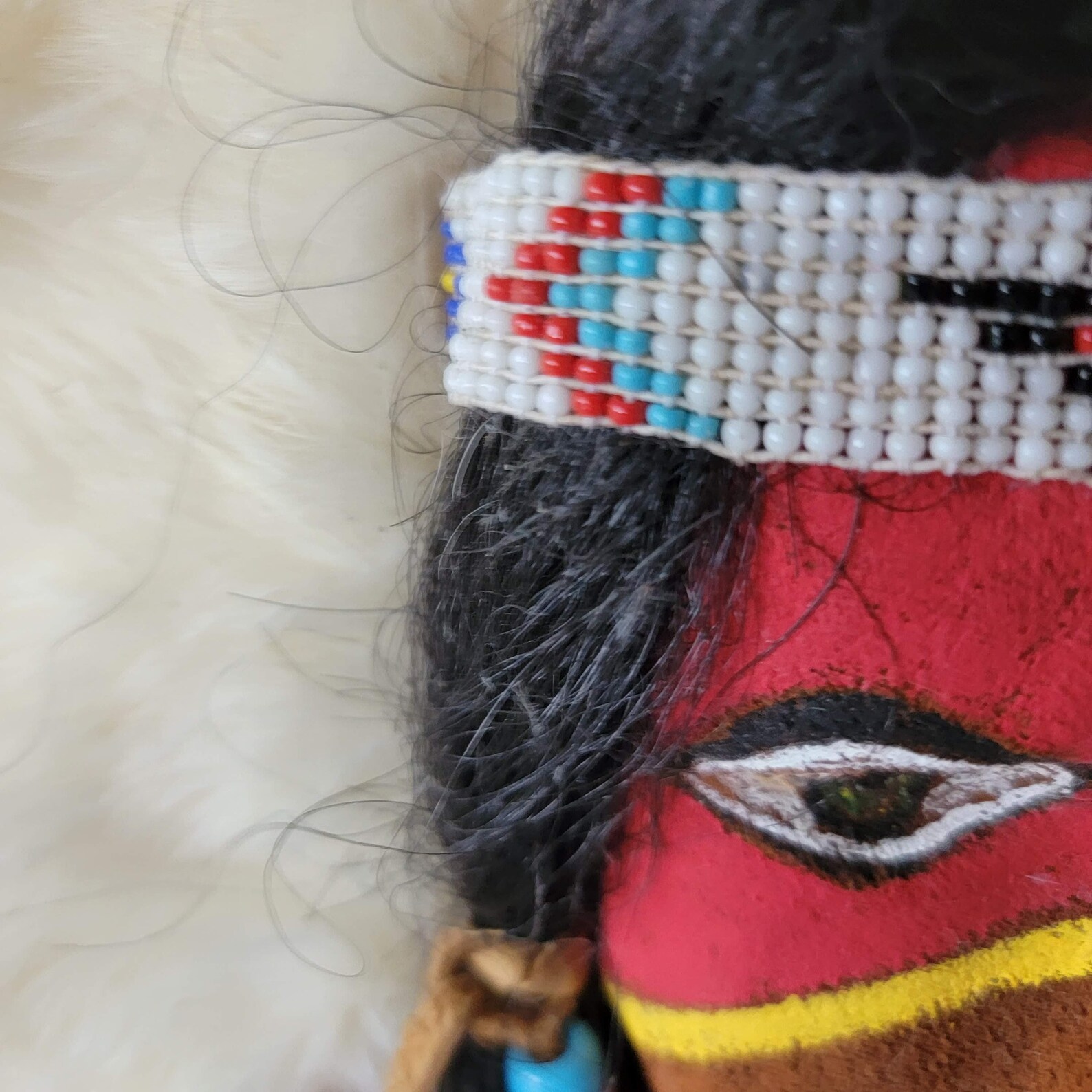 Teton Sioux War Mask Handmade by RJ Bailey Native American War Mask ...
